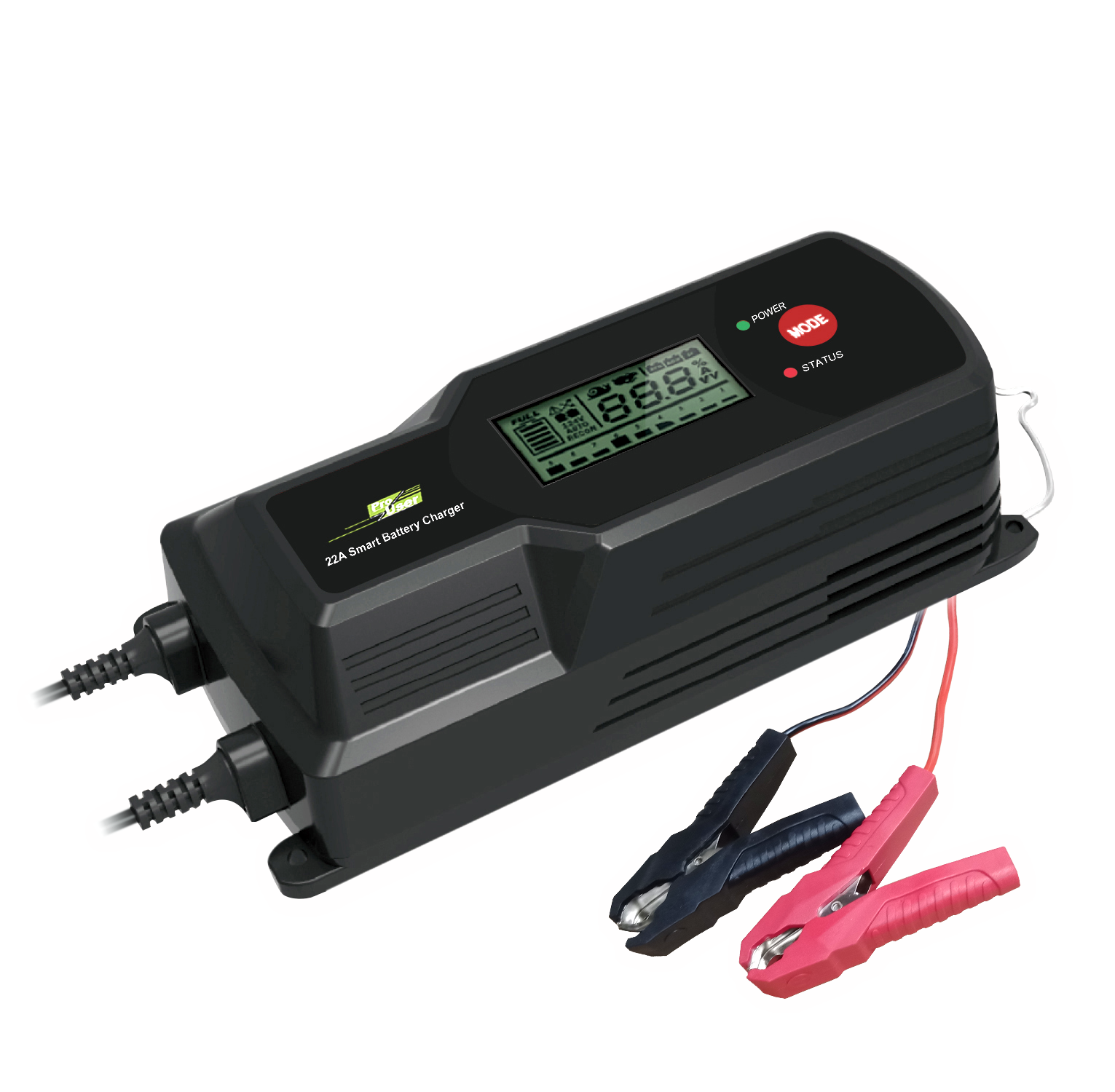 Pro User 22 Amp Smart Battery Charger - 12/24V – Gear-Up Garage