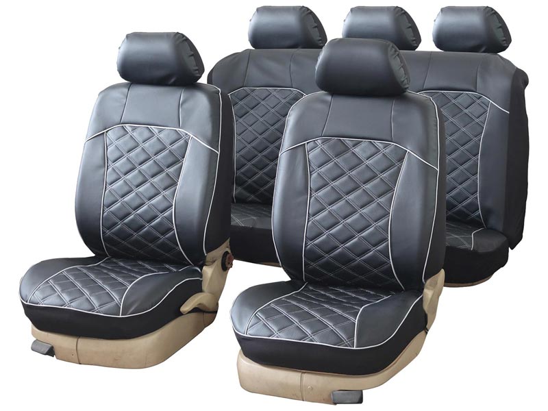 Autogear 9 Piece 10mm Foam PU Seat Cover Set – Gear-Up Garage